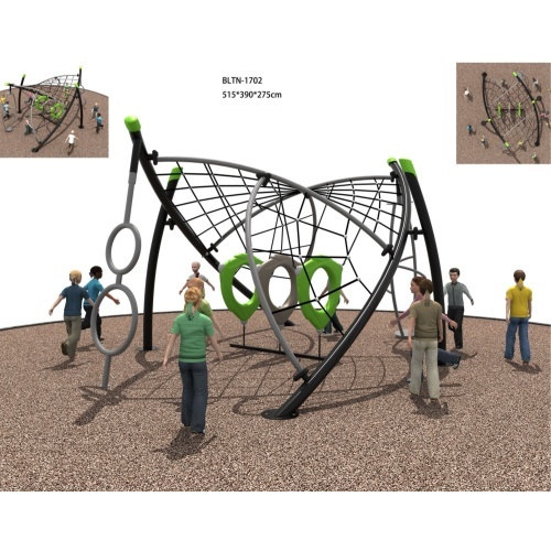 CLIMBING NET PLAYGROUND kids play park China factory-Guangzhou Colorful ...