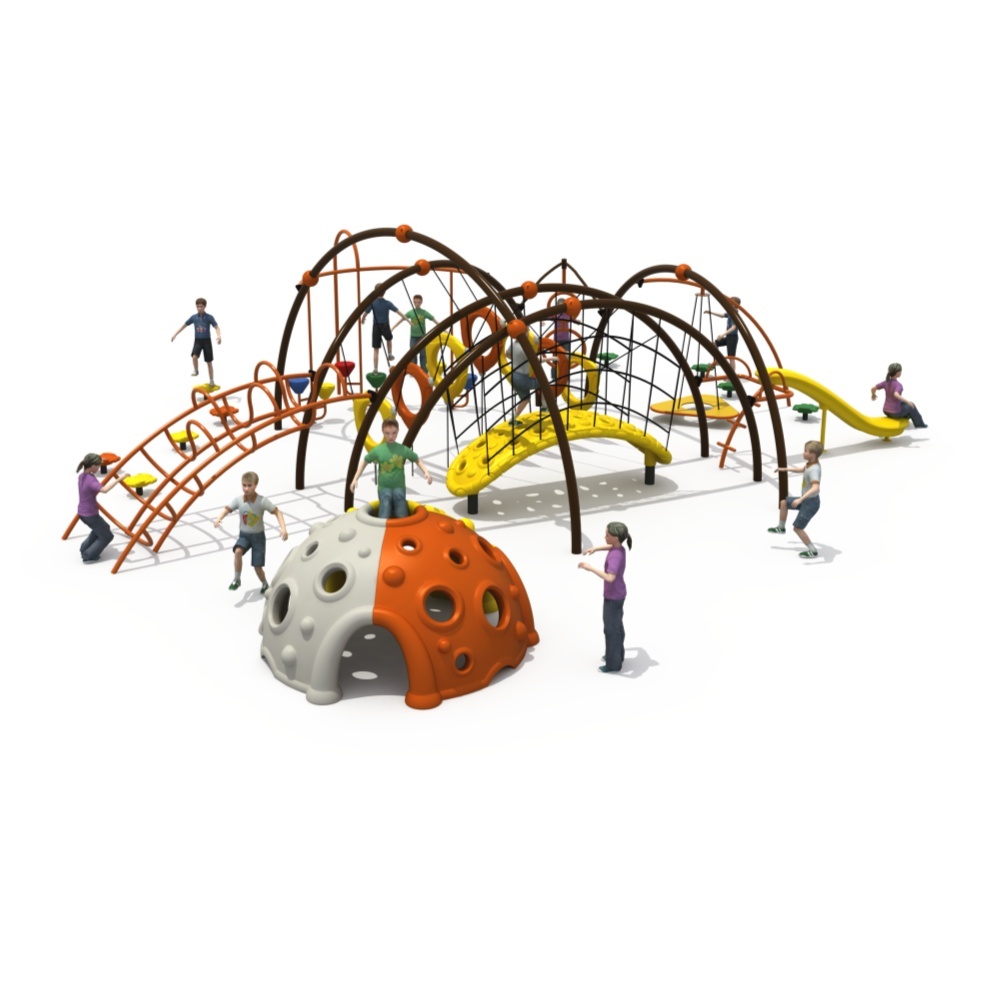 OUTDOOR PLAYGROUND NETS kids play park China factory-Guangzhou Colorful ...