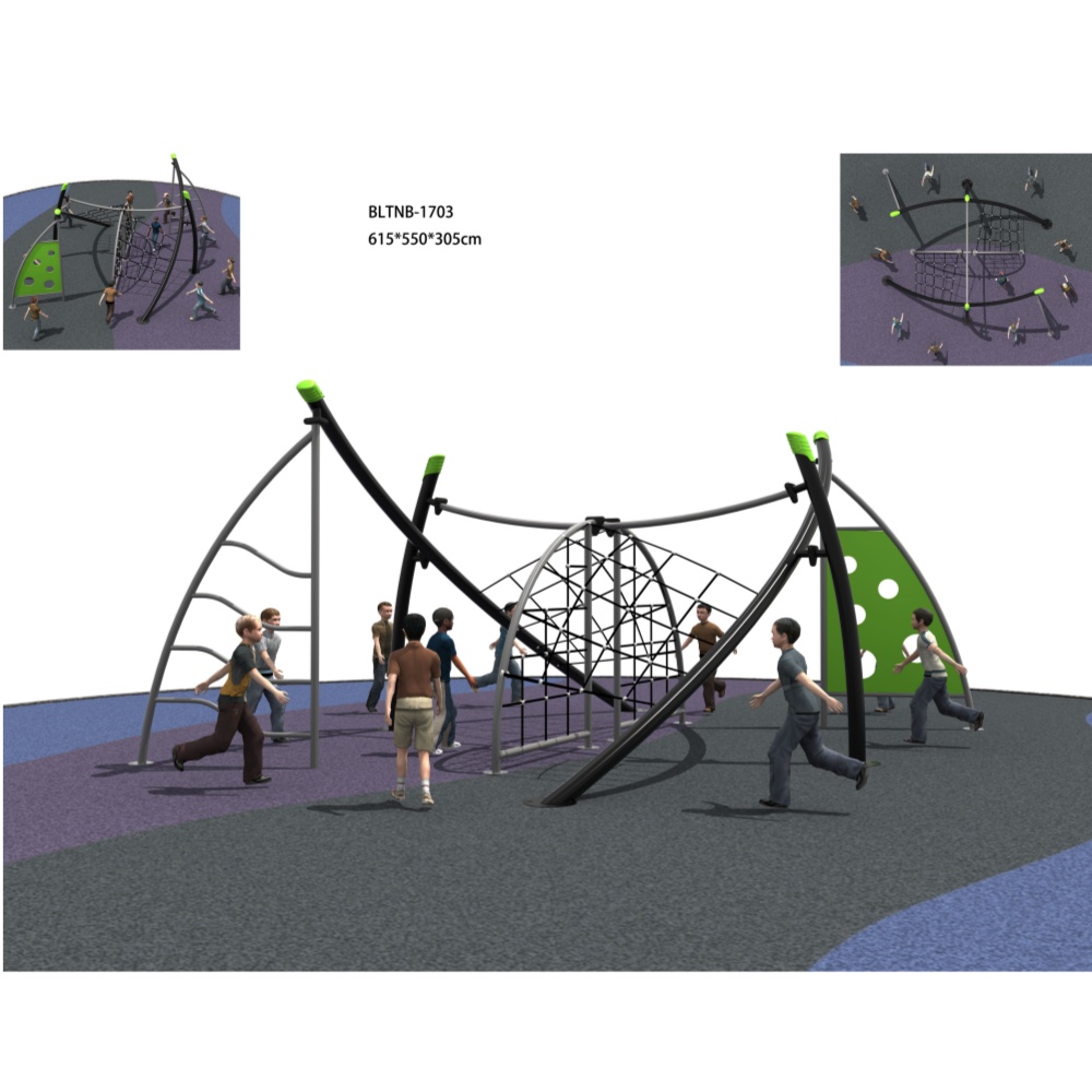 KIDS NET ROPE PLAYGROUND kids play park China factory-Guangzhou ...